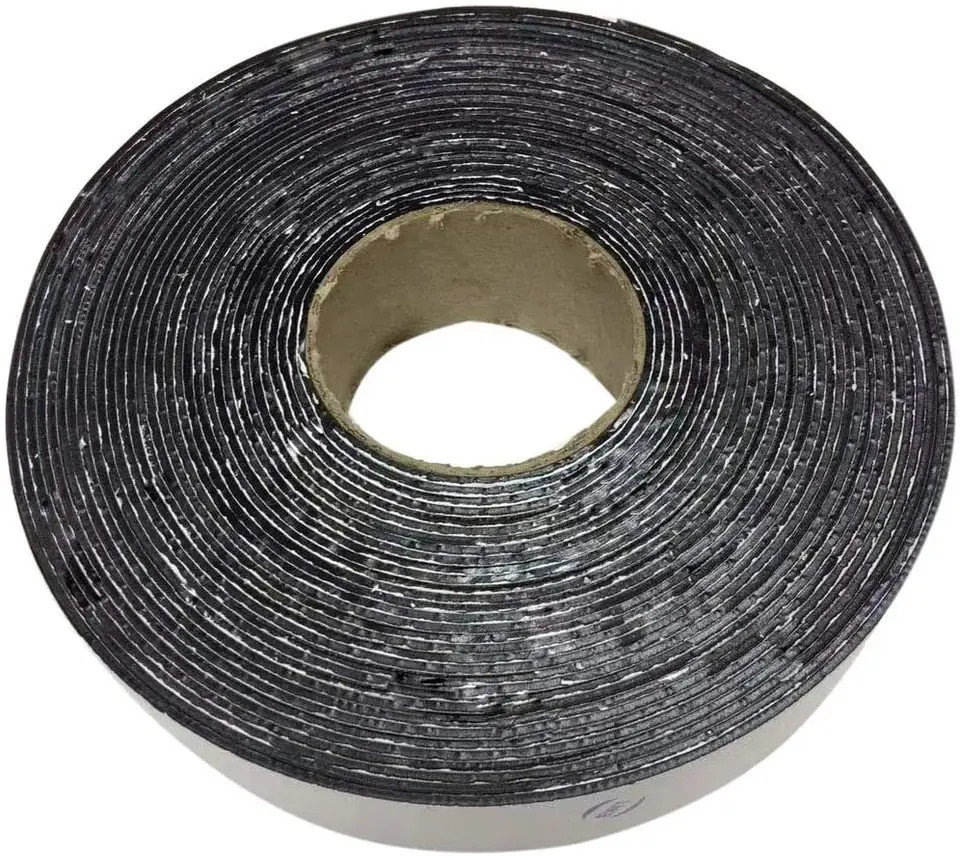 Gun Grey Aluminum Foil Self-adhesive Bitumen Flash Band Roofing ...