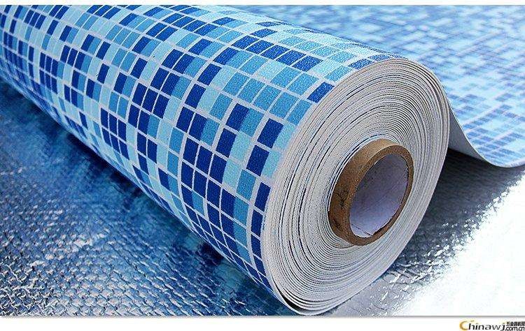 ASTM, Mosaic pvc swimming pool liner, Flexible and waterproof pvc ...