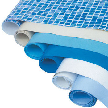Mosaic pattern ground swimming pool liner, ASTM, 100% PVC swimming pool ...
