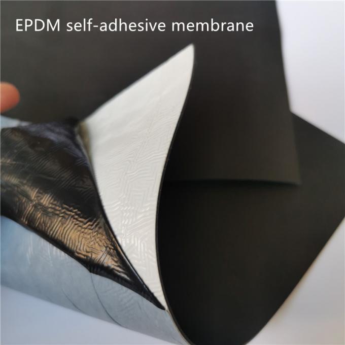 Construction EPDM Rubber Flat Roof Waterproof Membrane
